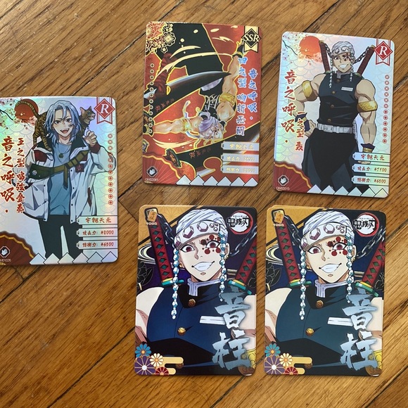 Accents | Sound Hashira Tengen Trading Cards Demon Slayer | Poshmark